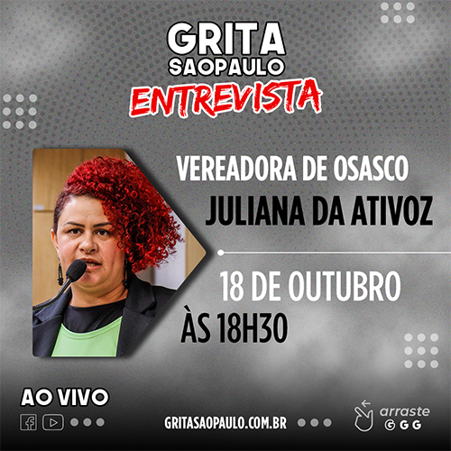 Juliana da Ativoz, vereadora de Osasco, é próxima convidada do Juliana da Ativoz, vereadora de Osasco, é próxima convidada do